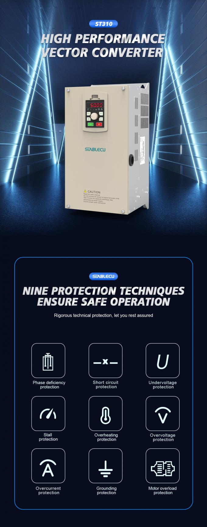 15KW 20HP 380V VFD Frequency Inverter For AC 3 Phase Motor